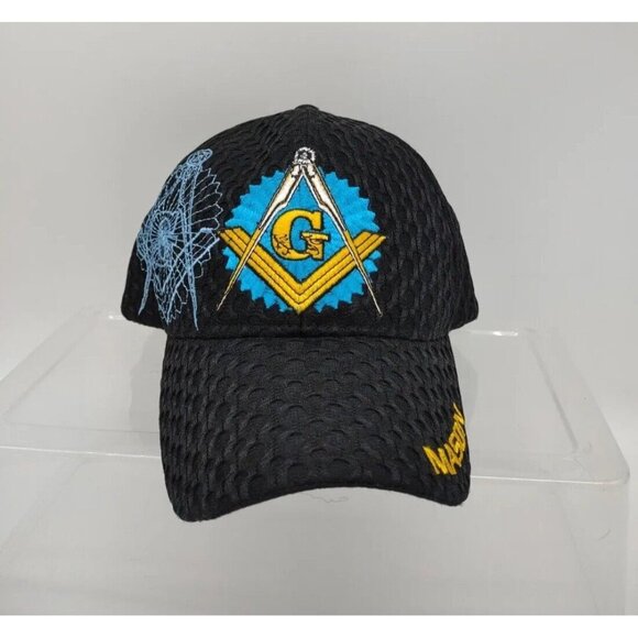 KYS | Accessories | Masonic Lodge Mason Symbols Logos Black Adjustable ...
